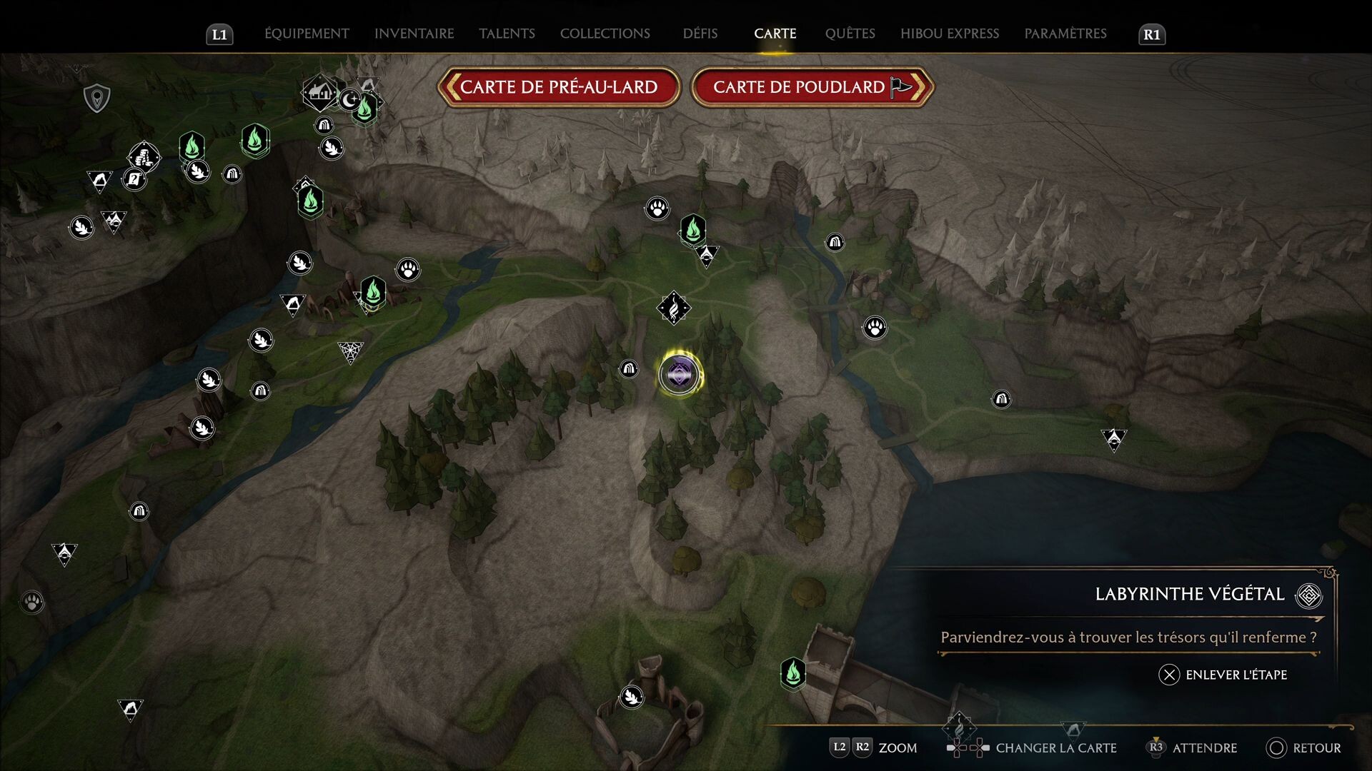 Labyrinths Hogwarts Legacy: their position, how to enter and find the ...