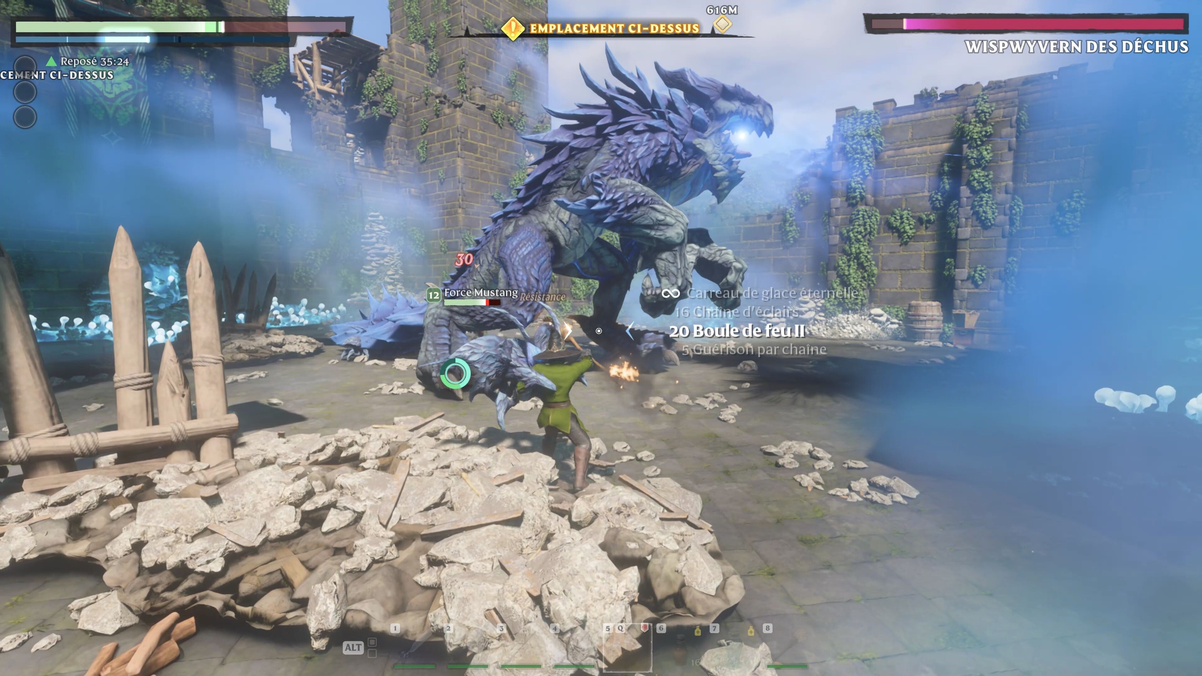 Wispwyvern des déchus Enshrouded : Où trouver le boss wyverne et ...