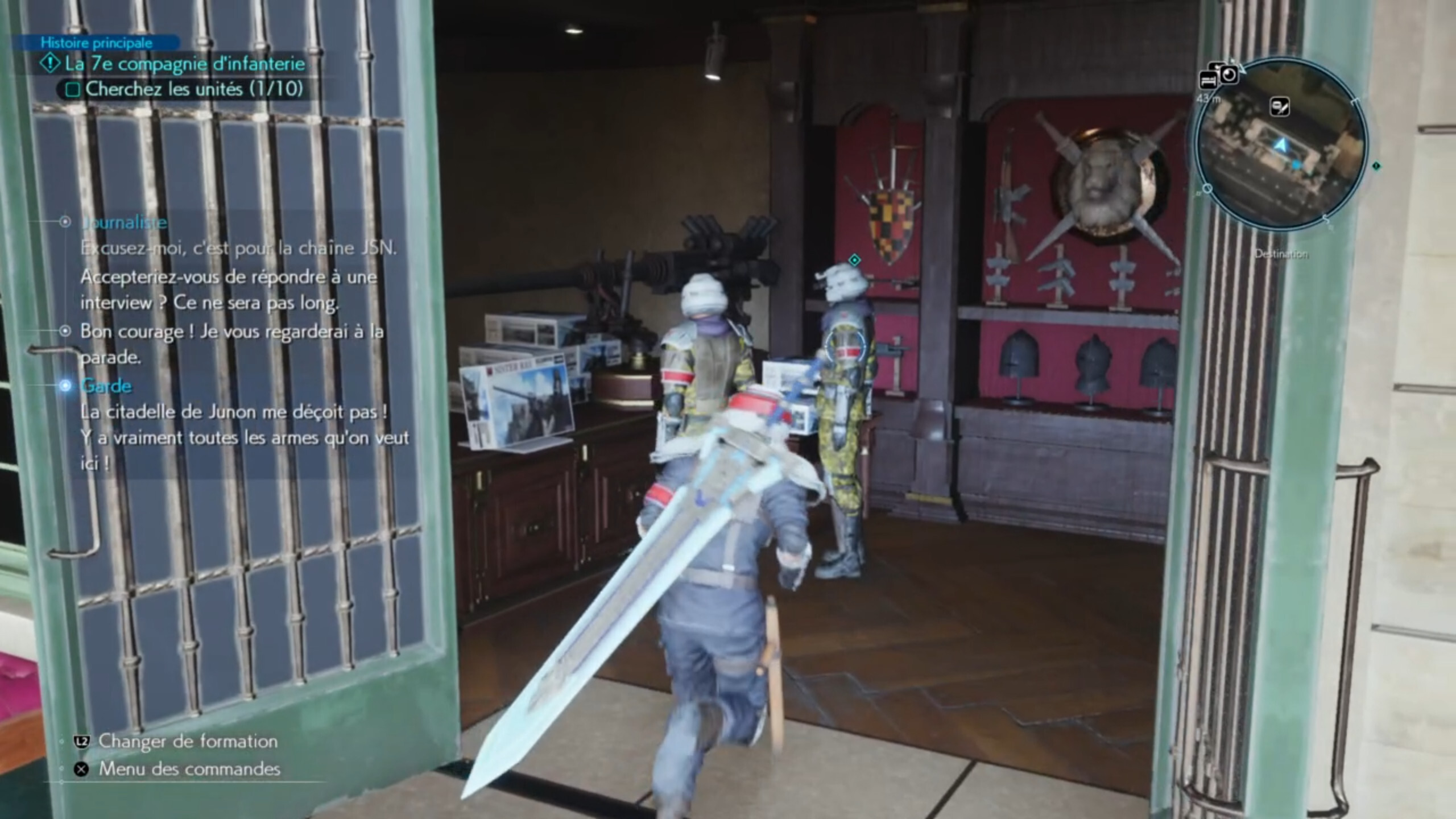 Parade de Junon FF7 Rebirth : Meilleure formation du défilé, Position de la 7e compagnie d ...