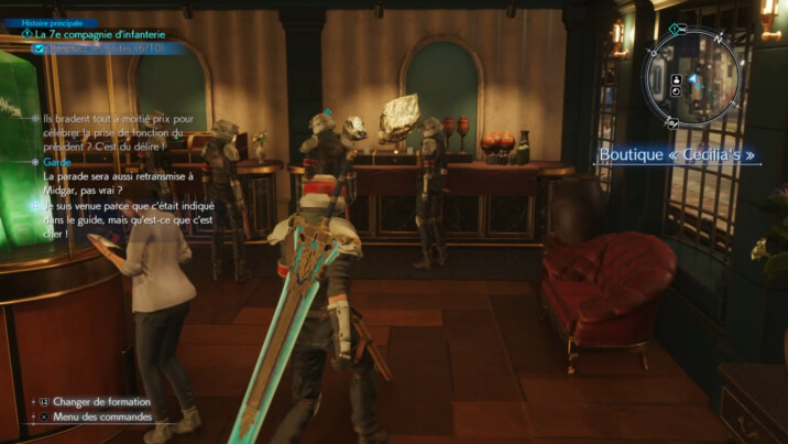 Parade de Junon FF7 Rebirth : Meilleure formation du défilé, Position ...