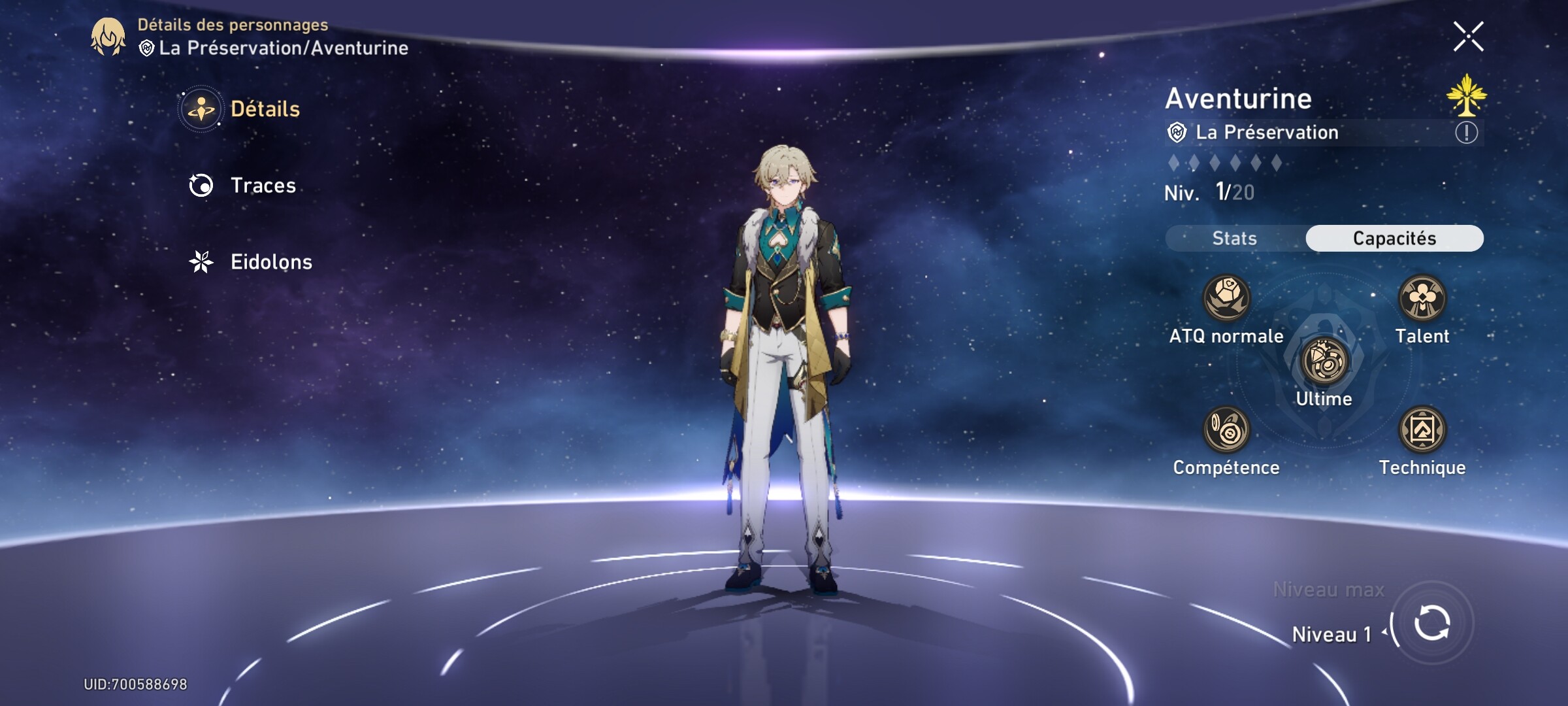 Aventurine build Honkai Star Rail : team, cône, compétences, reliques ...