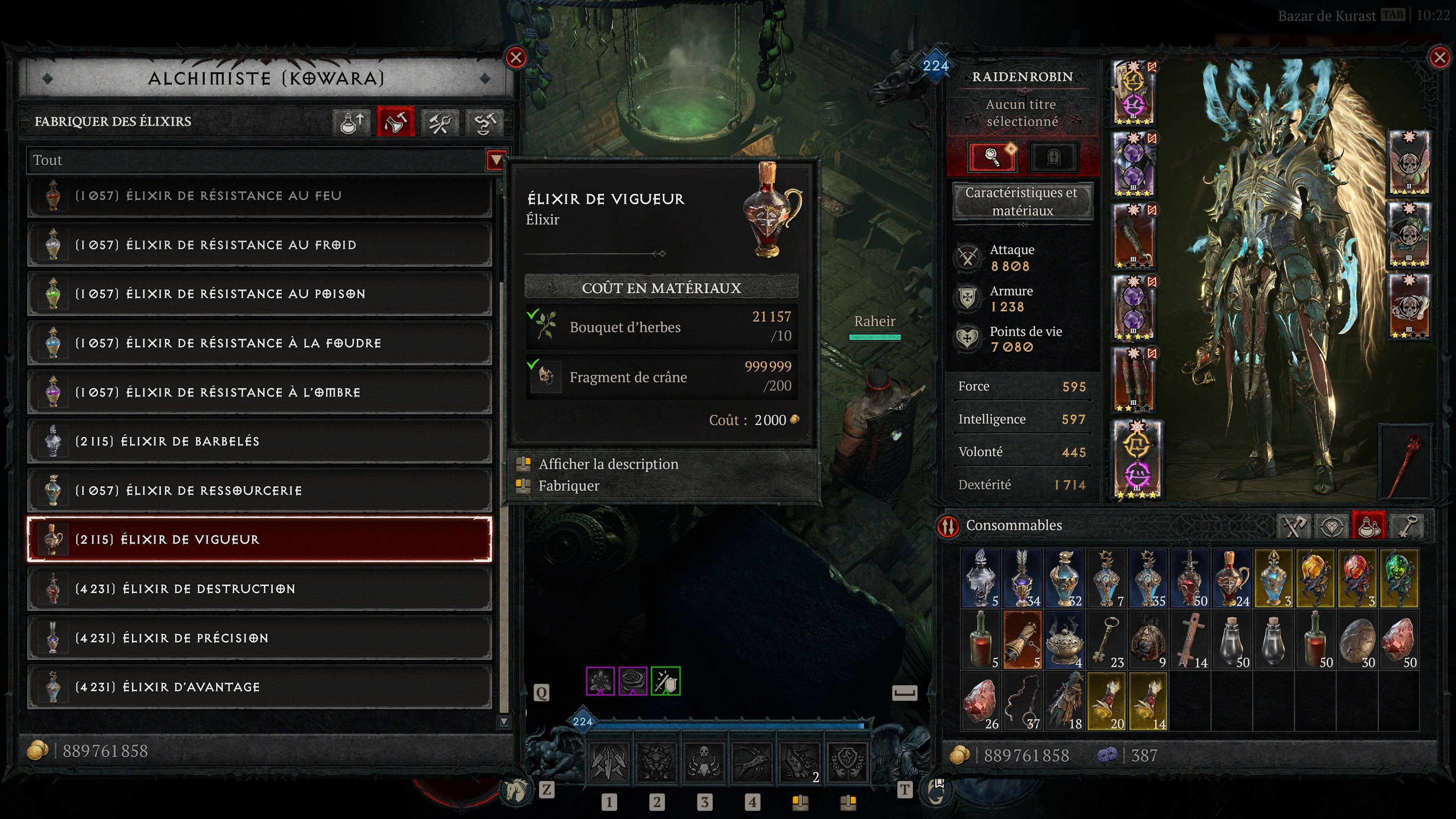 Élixir de Vigueur Diablo 4 Vessel of Hatred : Comment obtenir la ...