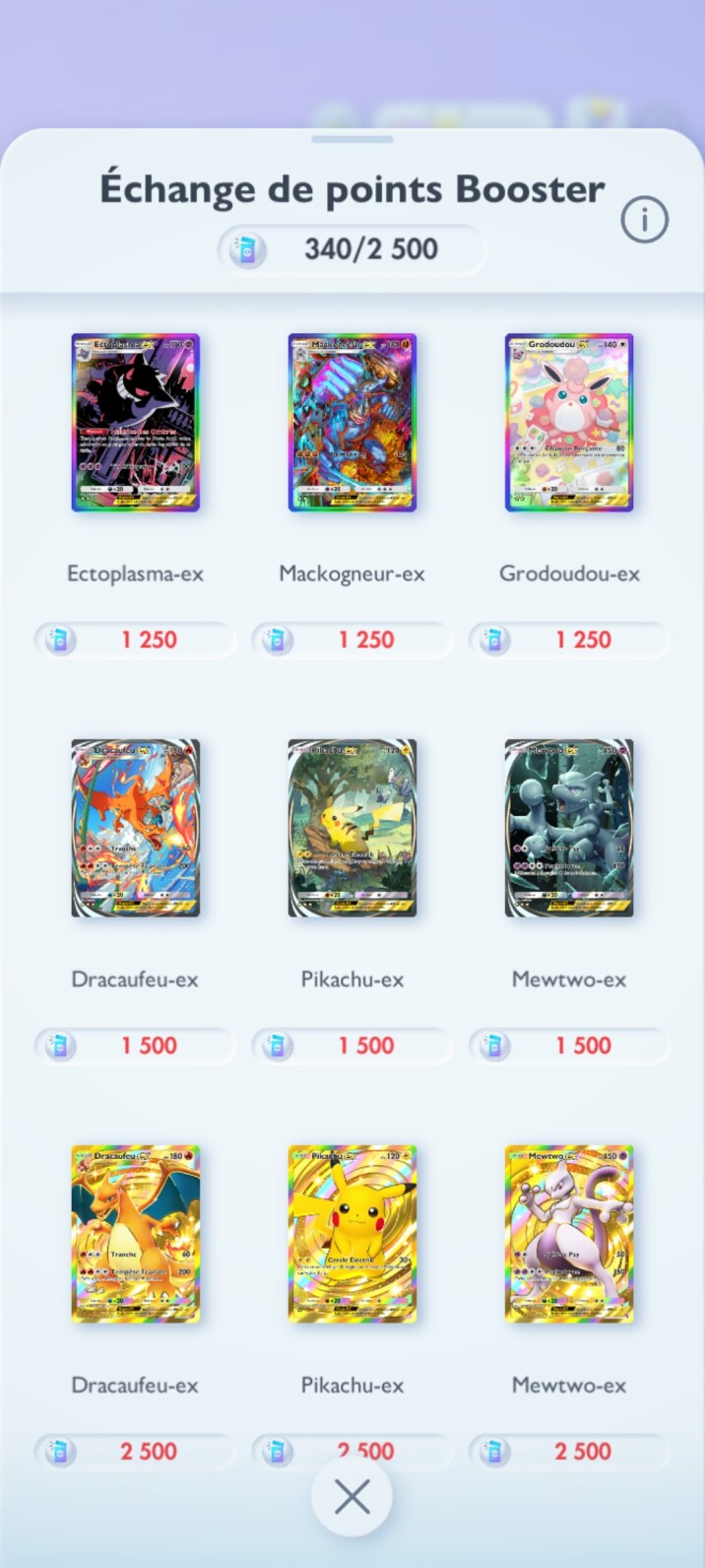 Point Booster Pokémon TCG Pocket : quelles cartes aller chercher en ...