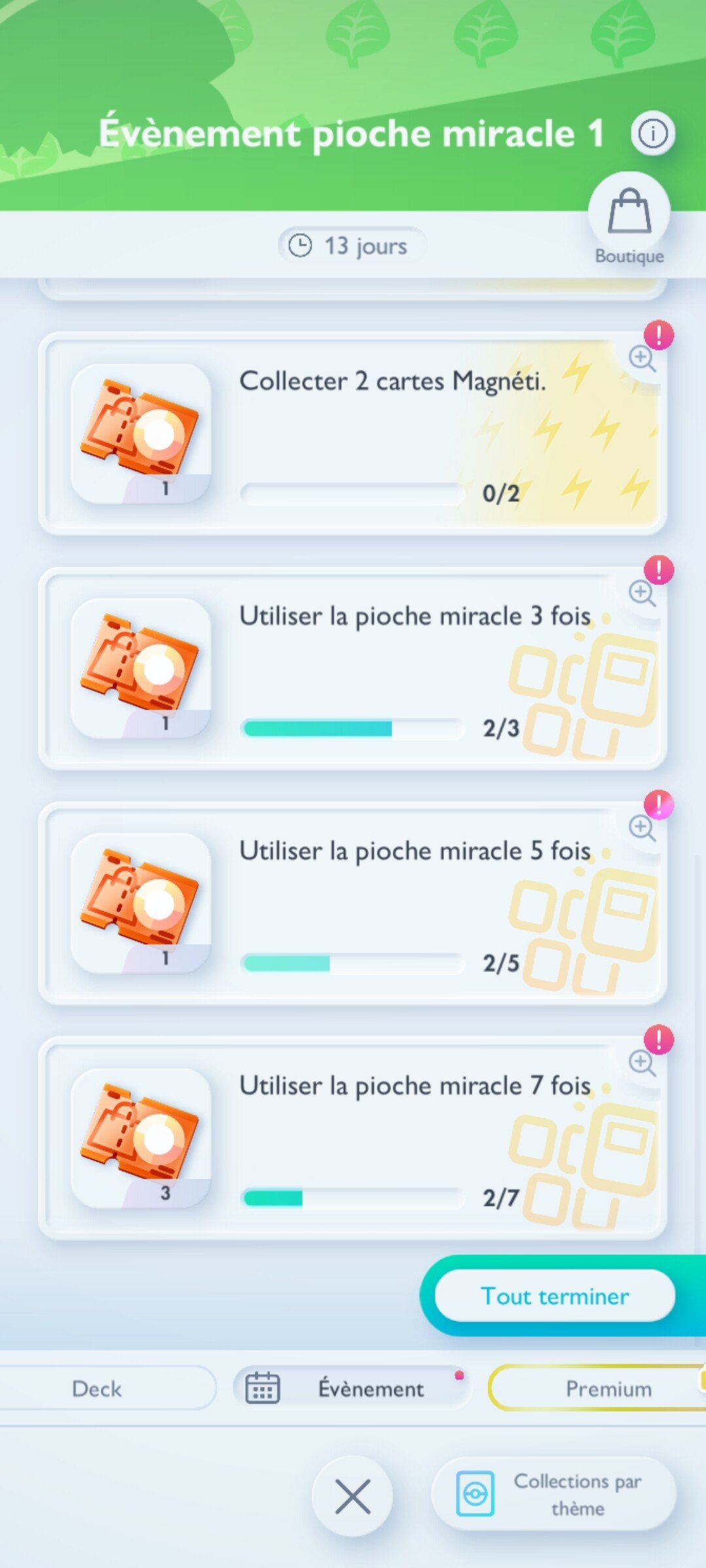 Pioche miracle 2 Pokémon TCG Pocket : Bulbizarre, Magnéti... Tout savoir sur les missions et ...