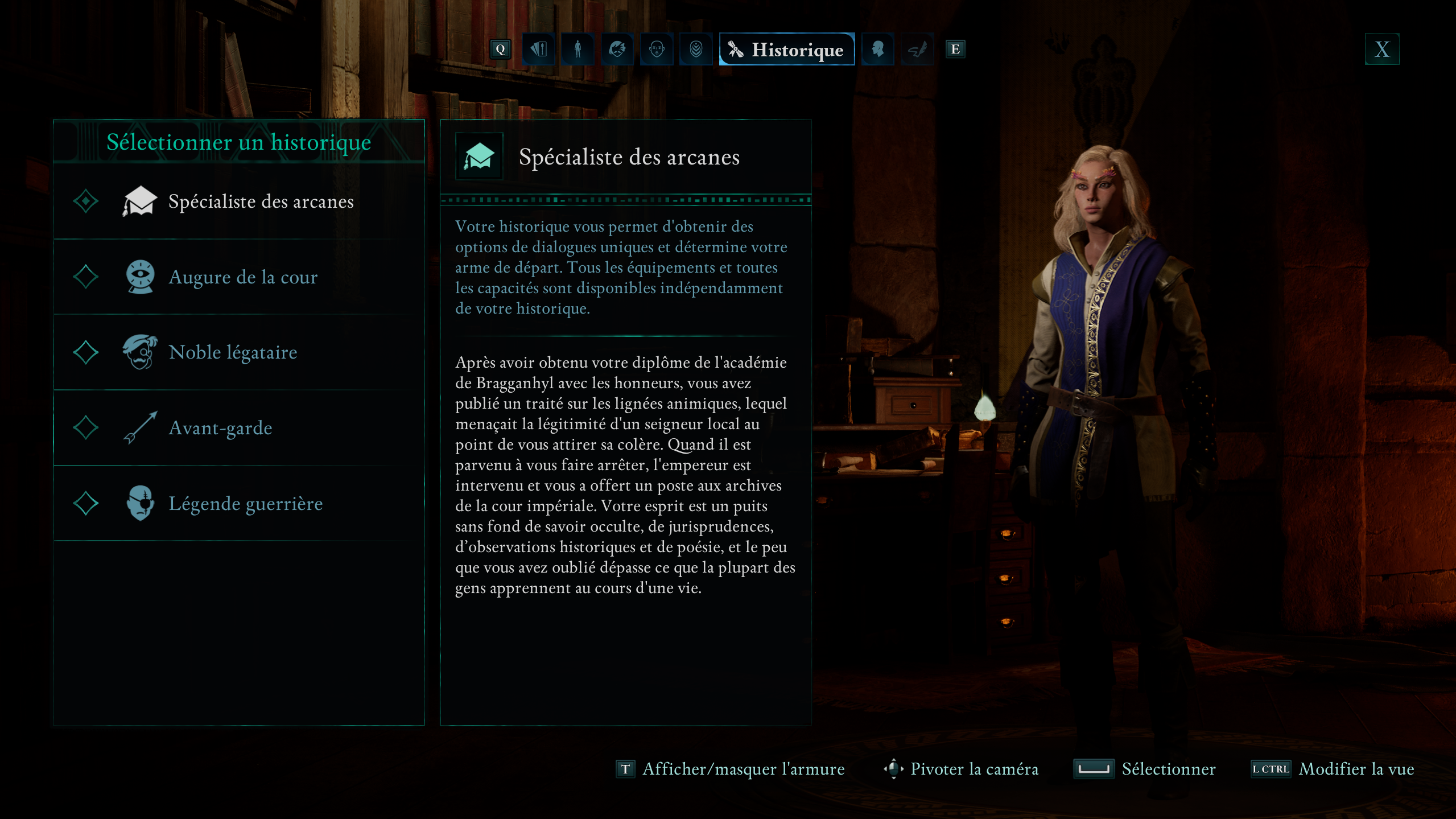 Avowed : Classes, historique, statistiques, personnalité, quels choix ...