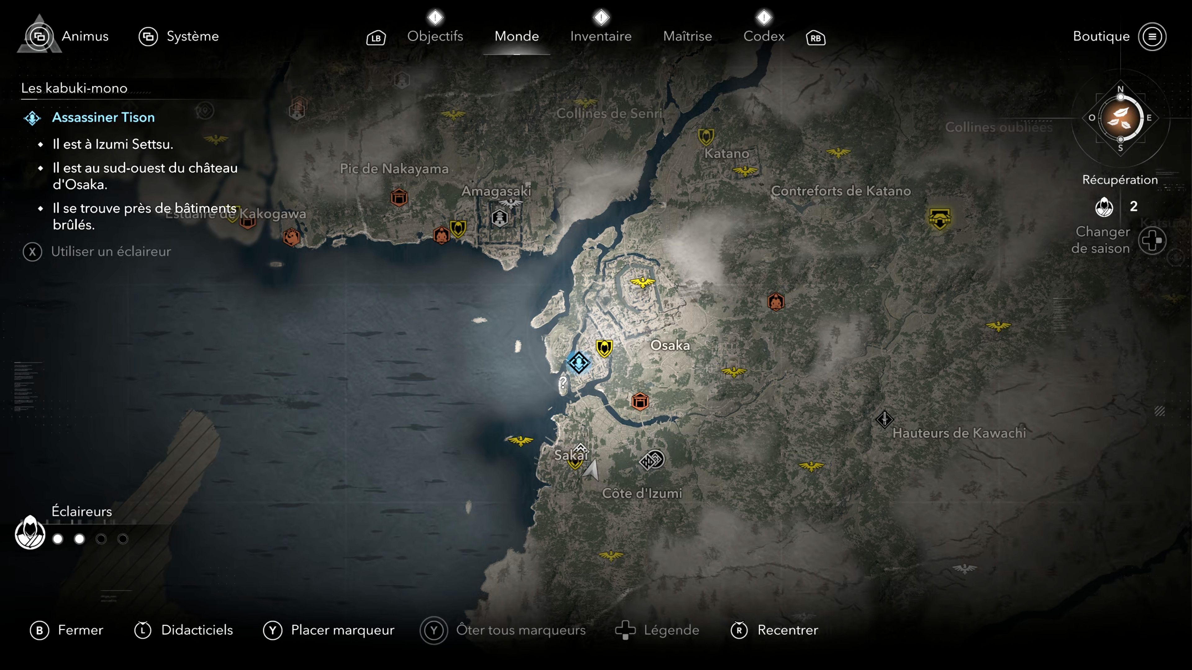 Les Kabuki-Mono Assassin's Creed Shadows : Le général fantôme, la lame ...