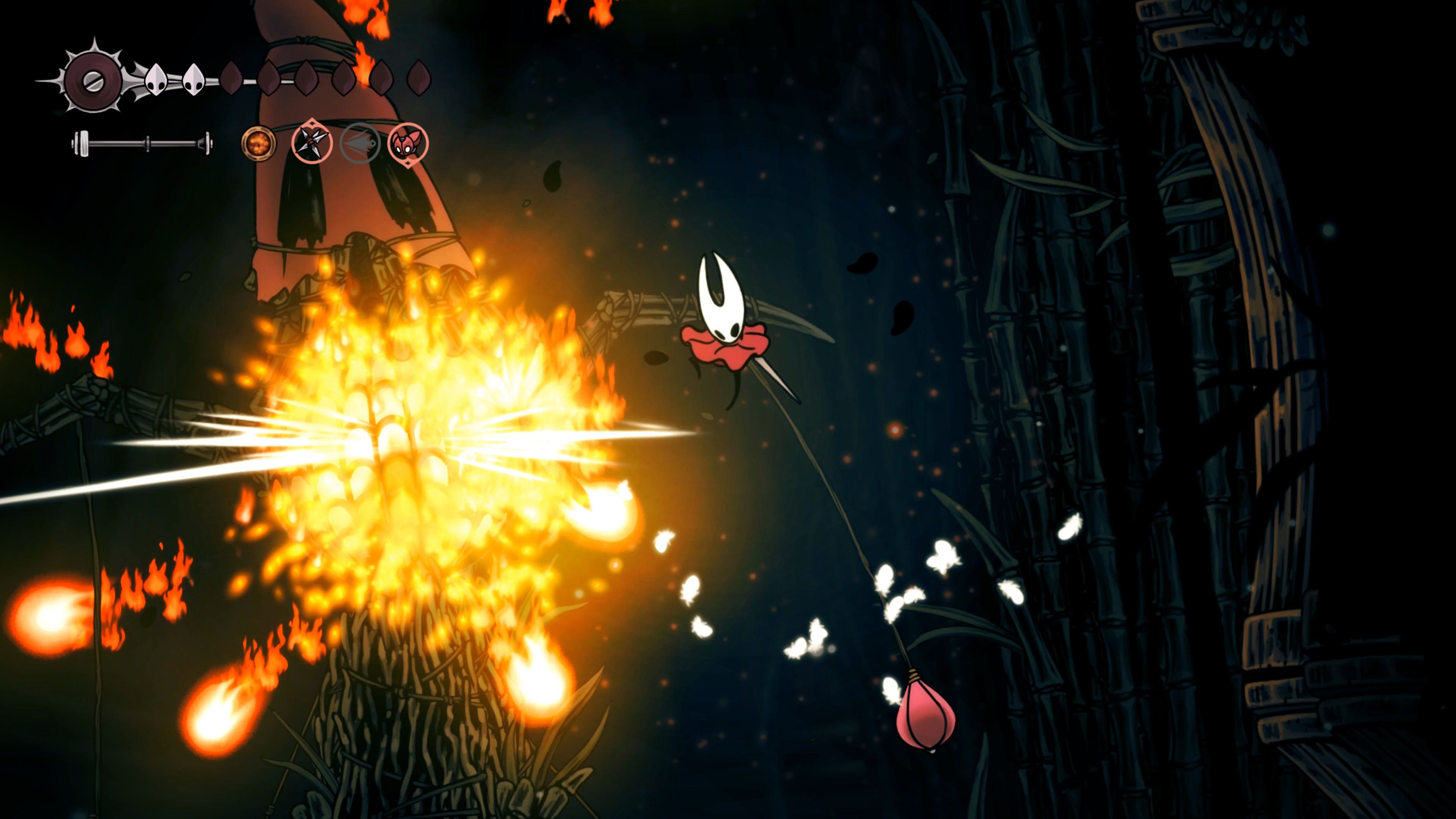 Father of the Flame Hollow Knight Silksong : Comment battre le boss ...