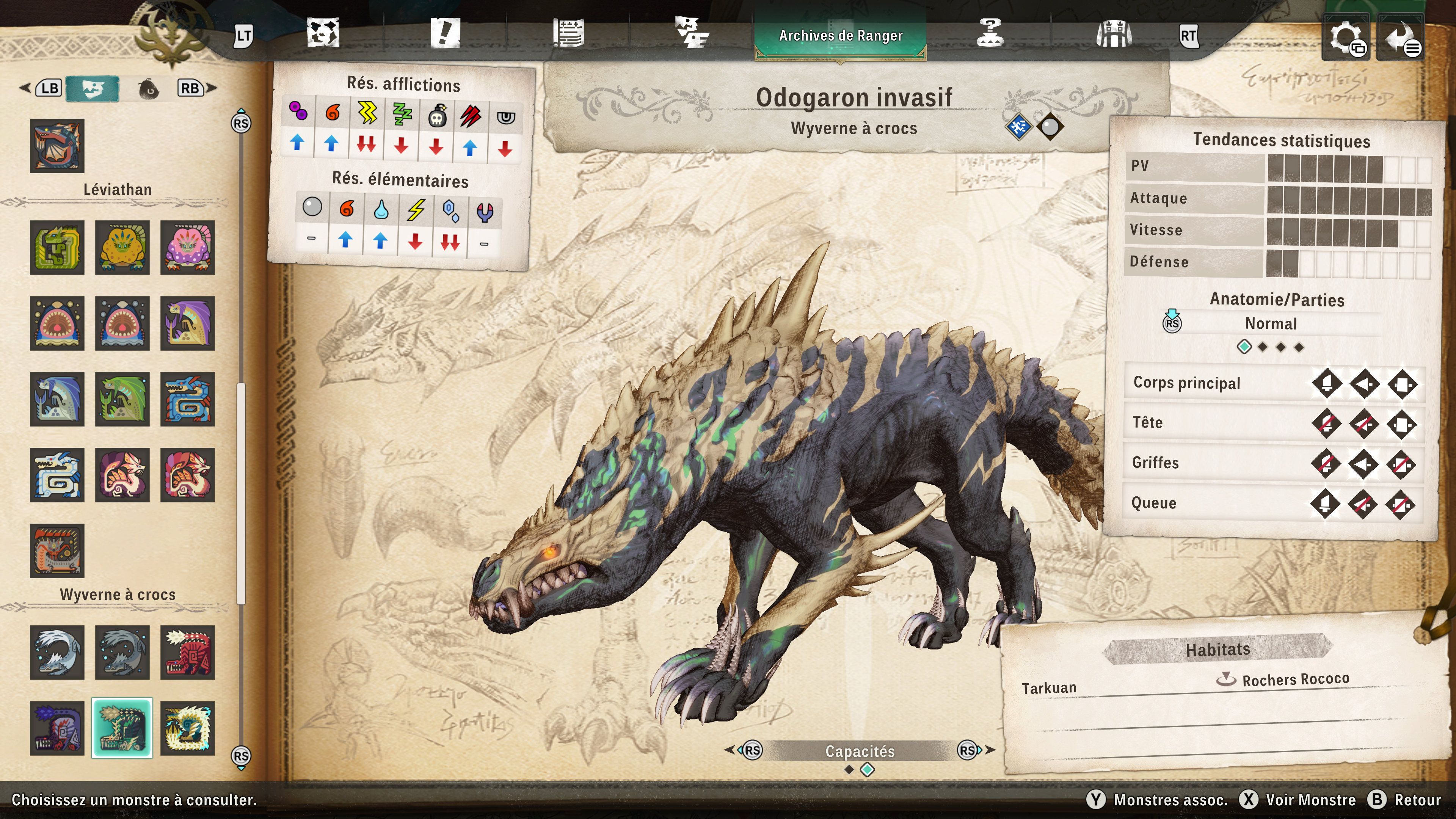 Odogaron invasif Invasif Monster Hunter Stories 3 : Comment repousser ...