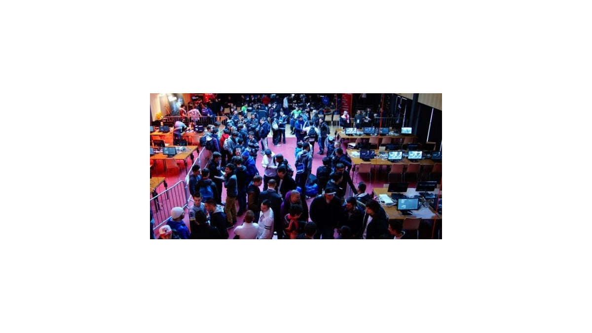 Les Horizon eSports avant la SkyLan. - Millenium