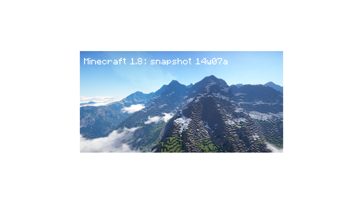 Minecraft 1.8 : snapshot 14w07a - Millenium