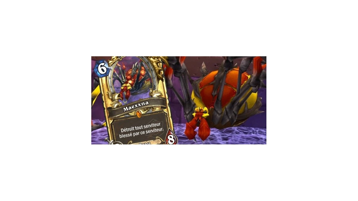 Cartes légendaires : Maexxna - Millenium