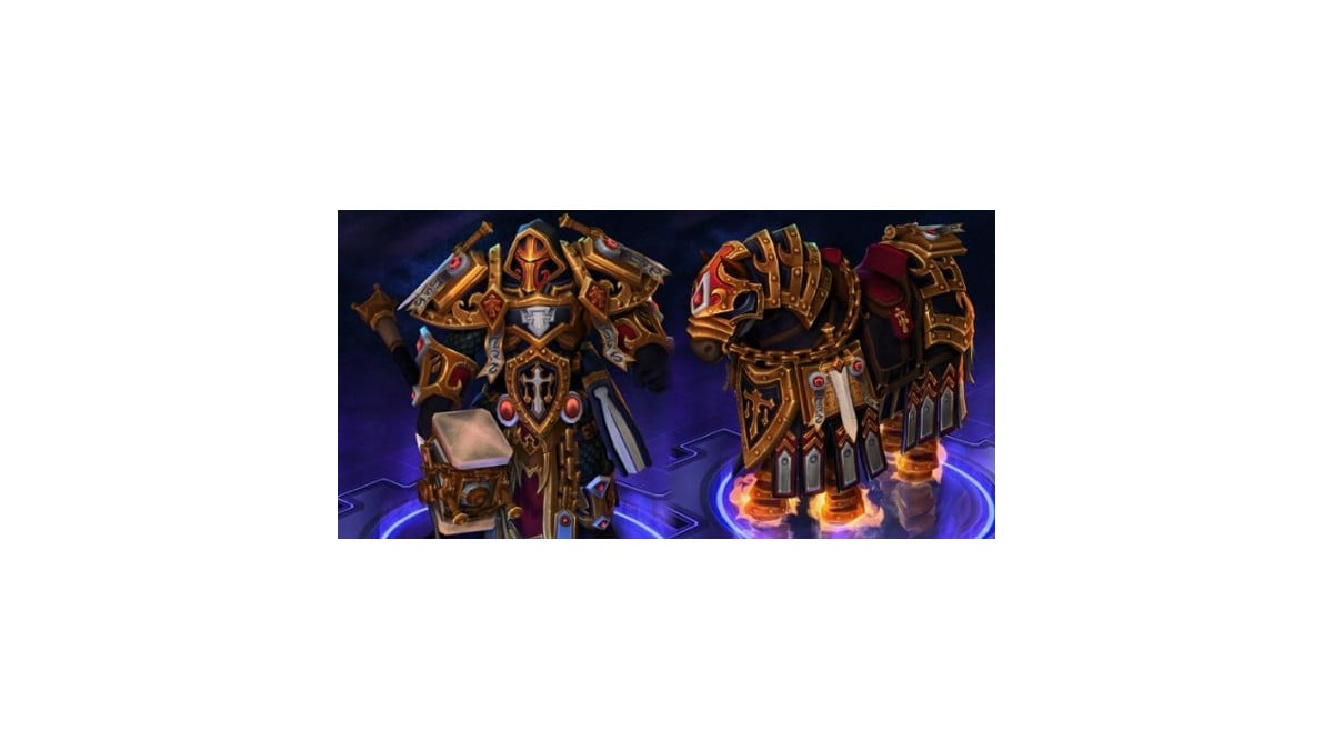Skins Uther Jugement ajoutés en boutique - Millenium