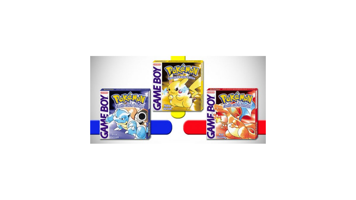 Packs 2DS Pokémon Rouge Vert Bleu & Jaune - Millenium
