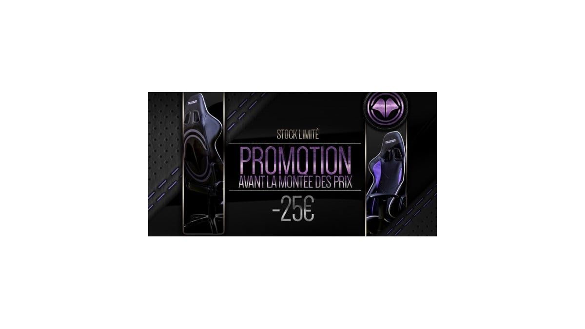 Le siège Millenium est en promo - Millenium