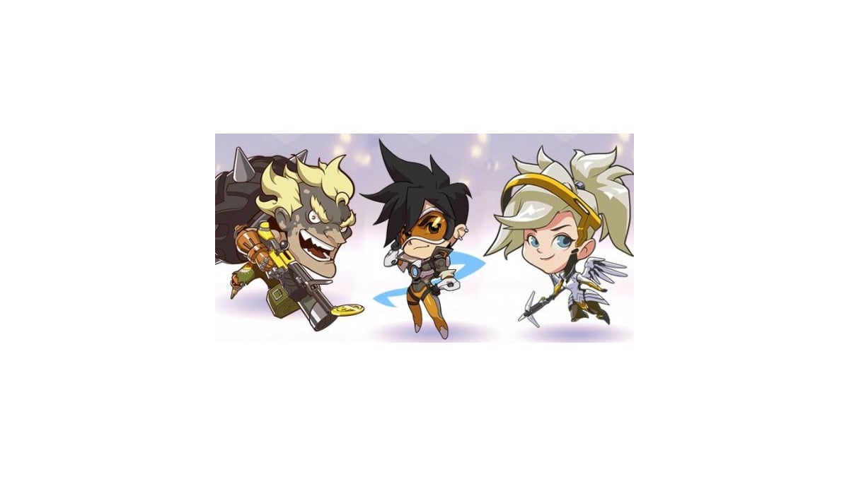 Avatars déssinés héros Overwatch - Millenium