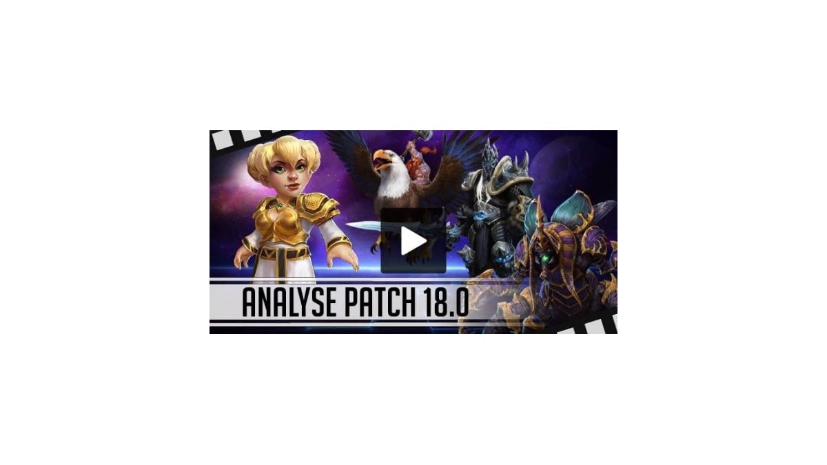 Vidéo HotS - Analyse patch 18.0 - Millenium