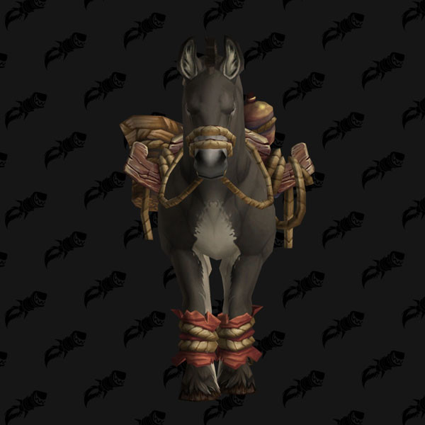 WoW BFA Monture: Mule de bât terrifiée (the Terrified Pack Mule ...