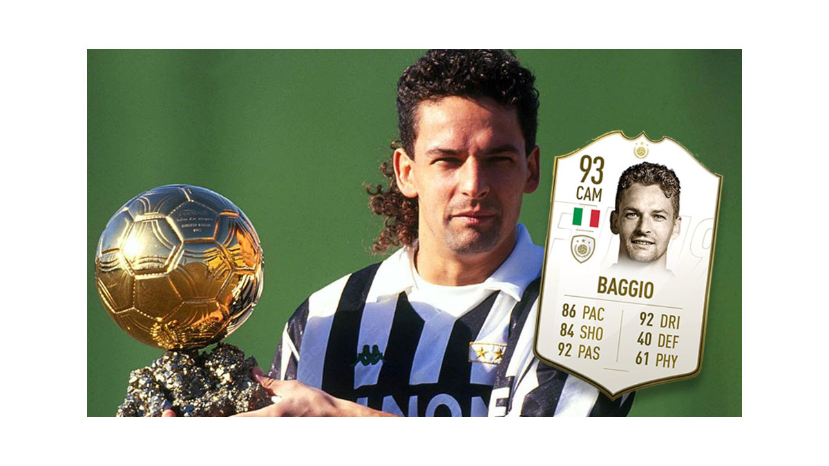 FIFA 19 : L'Icône Roberto Baggio sur FUT - Millenium
