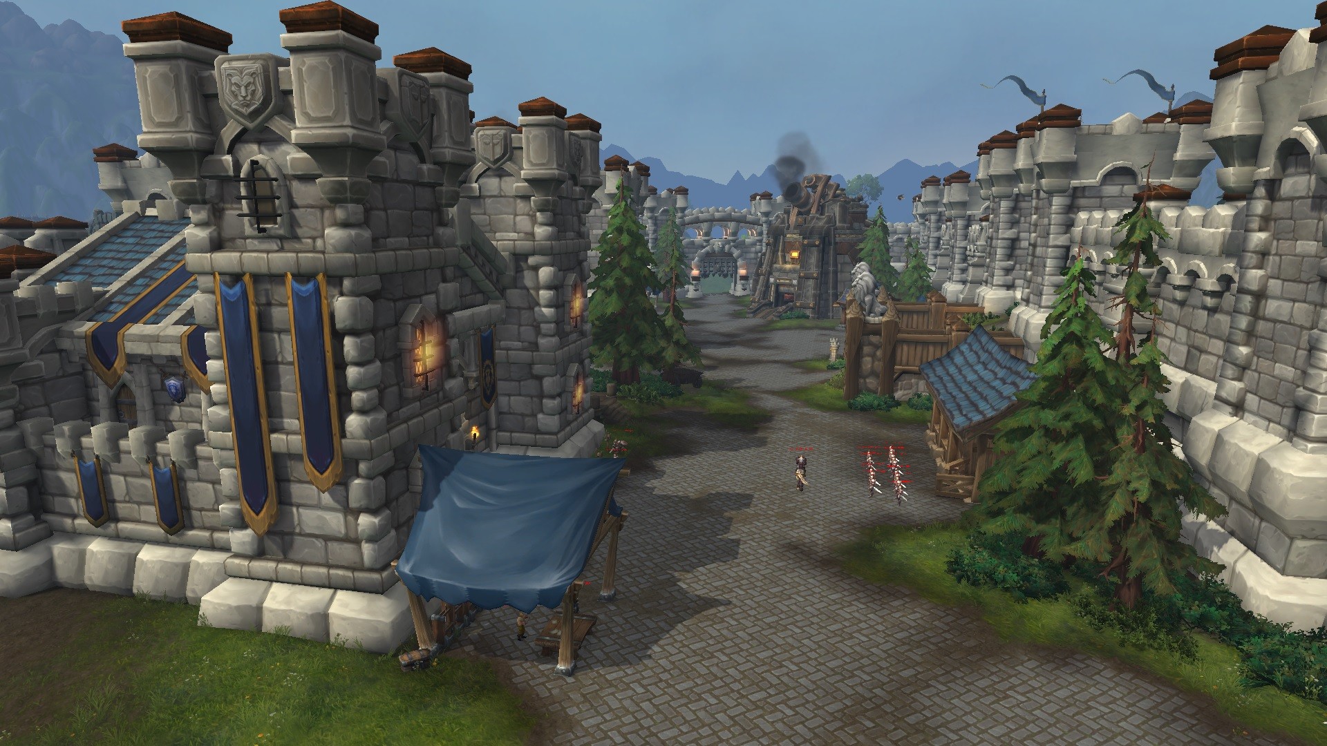 WoW BFA : Refonte visuelle de Stromgarde - Millenium