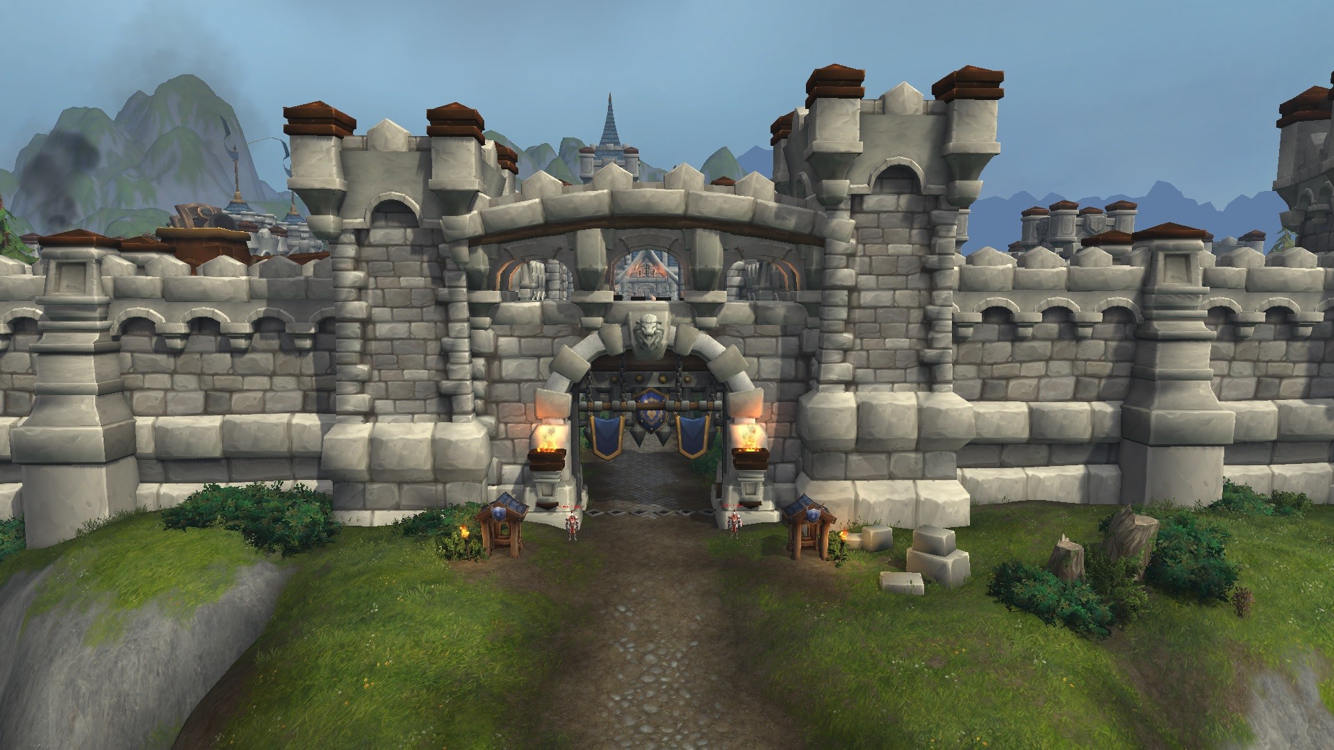 WoW BFA : Refonte visuelle de Stromgarde - Millenium