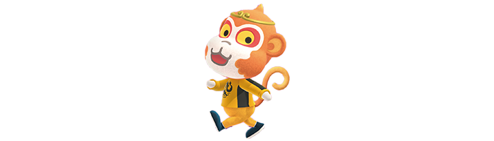 Singes et gorilles - Habitants Animal Crossing New Horizons : la liste ...