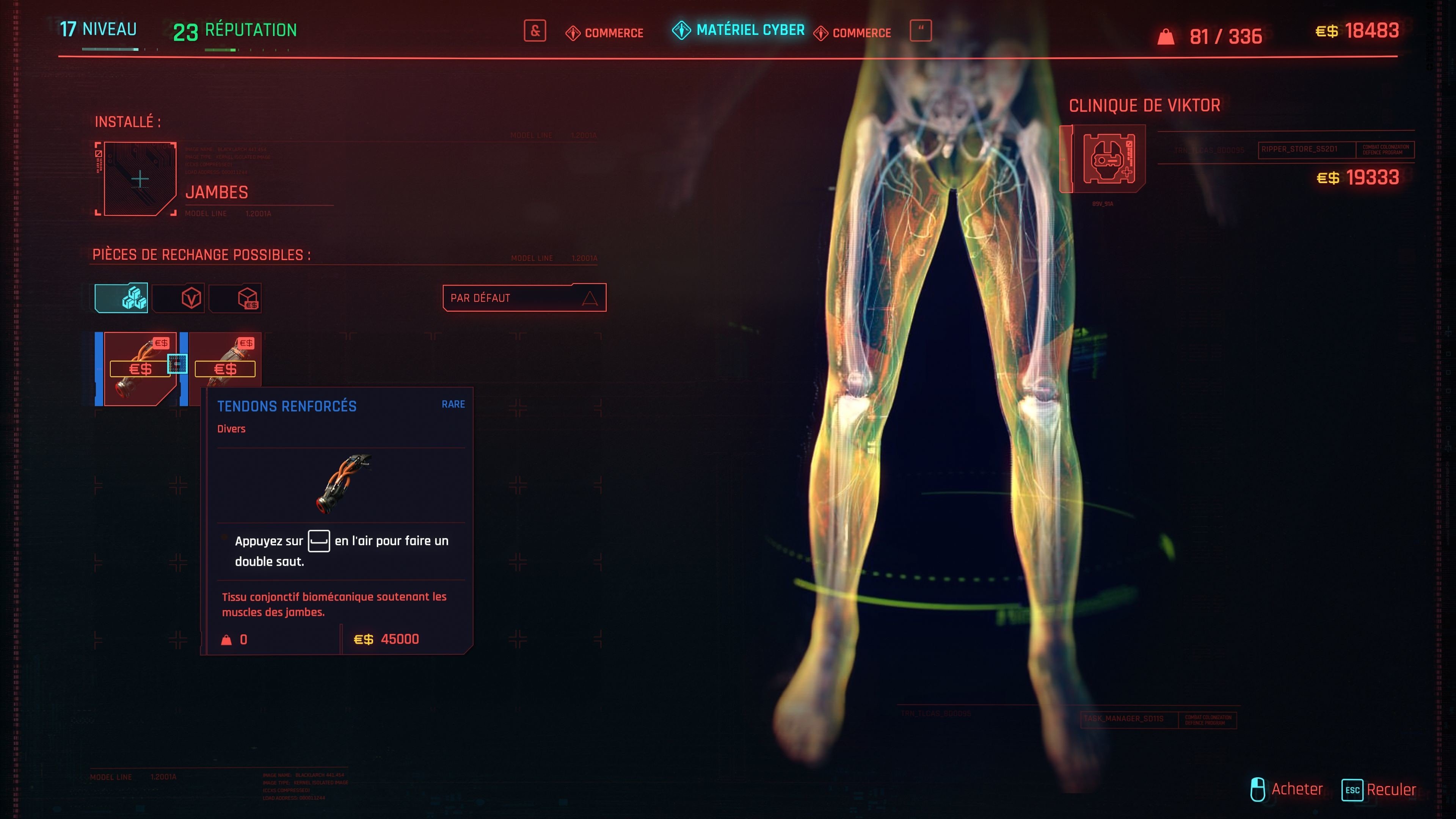 Meilleurs Cyberwares, Cyberpunk 2077 : Bras de gorille, hyperconsole ...