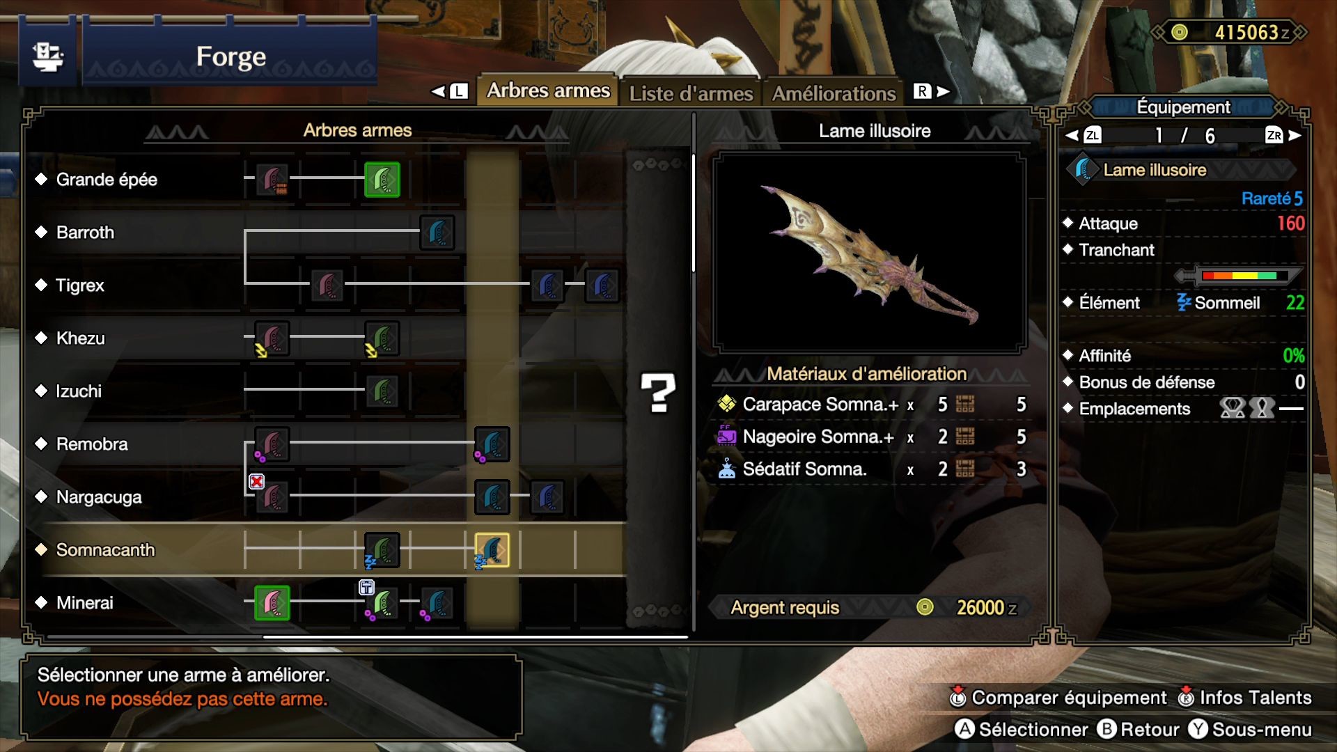 Matériaux & Équipement - Somnacanth Monster Hunter Rise : Comment le ...