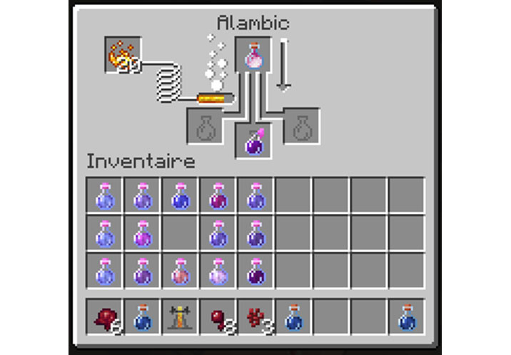 Alambic Minecraft : Comment le trouver et l'utiliser ? - Millenium