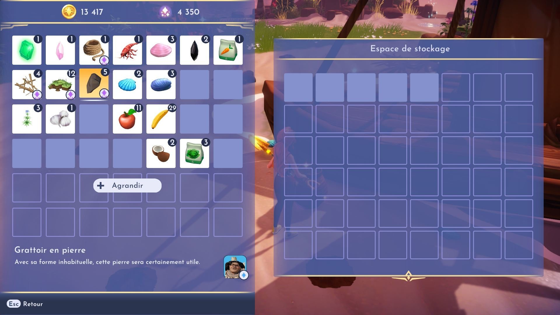 Inventaire Disney Dreamlight Valley : Comment l'agrandir et arrêter d ...