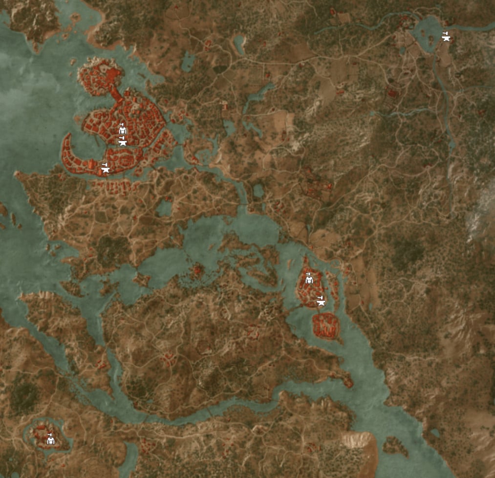 Forgeron Compagnon Witcher 3 : Liste et position sur la carte - Millenium