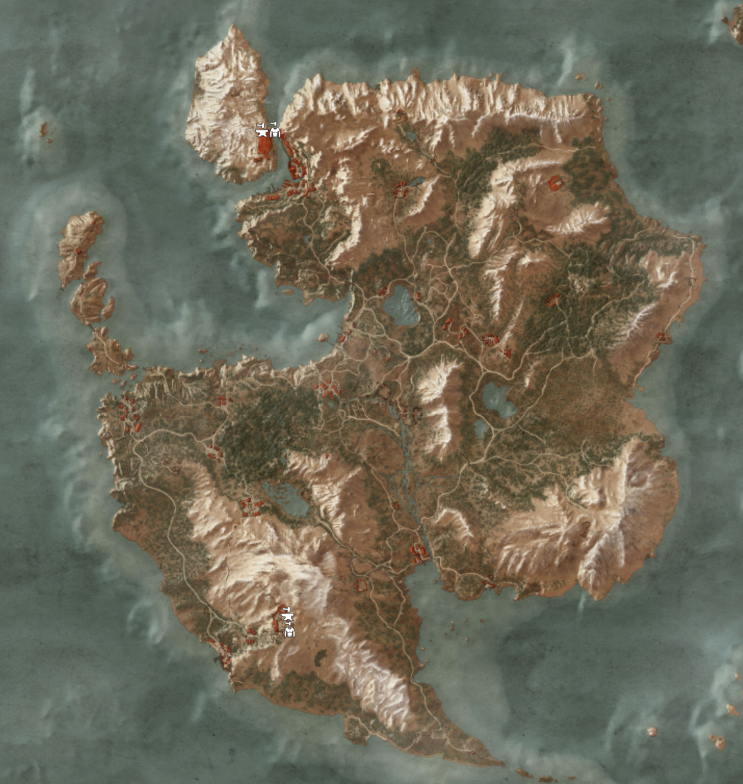 Forgeron Compagnon Witcher 3 : Liste et position sur la carte - Millenium