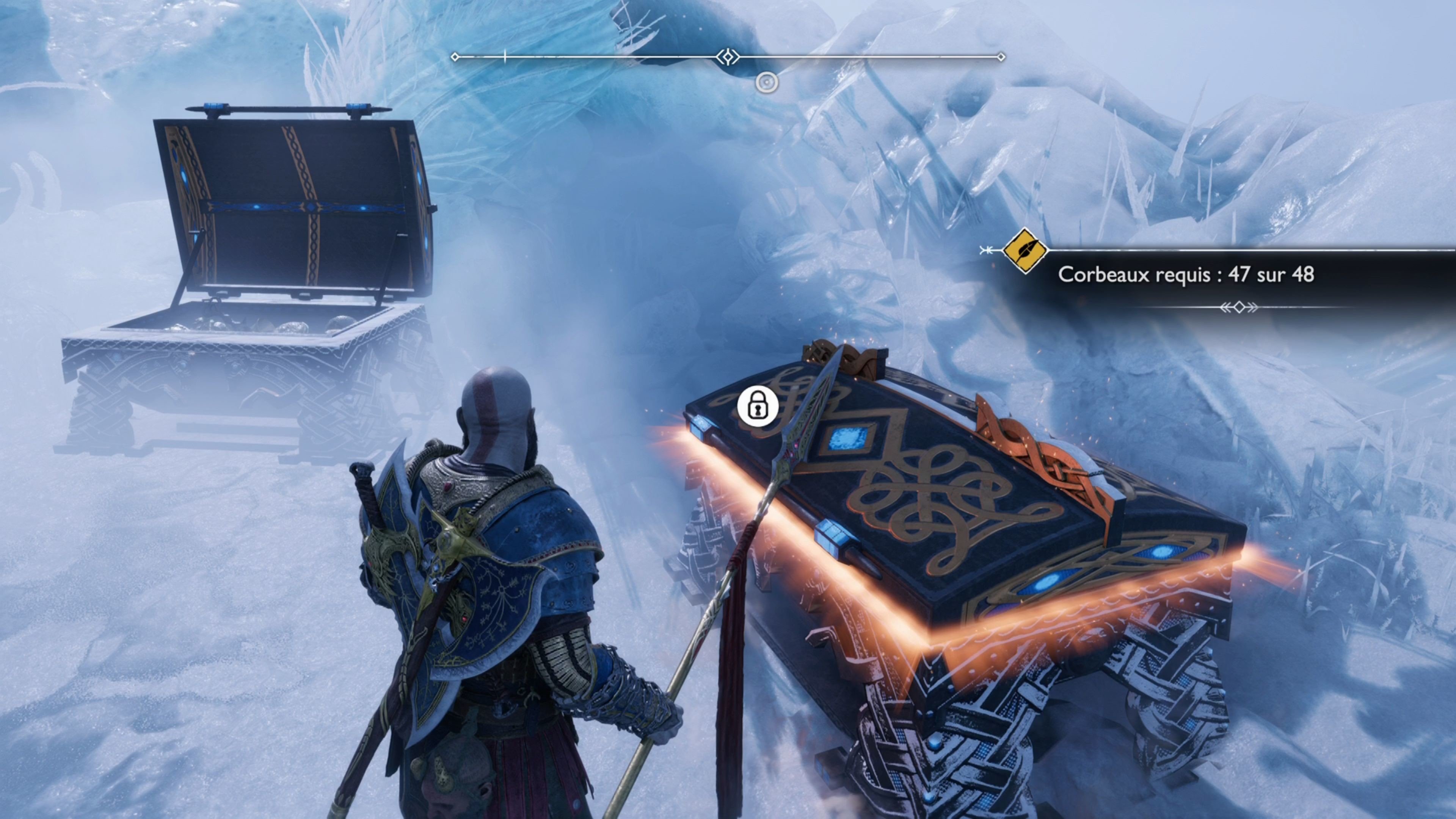 Niflheim God of War Ragnarok, corbeaux : Où trouver les 48 yeux d'Odin ...