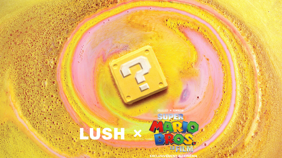 Super Mario Bros le Film x Lush : Découvrez des goodies originaux et ...