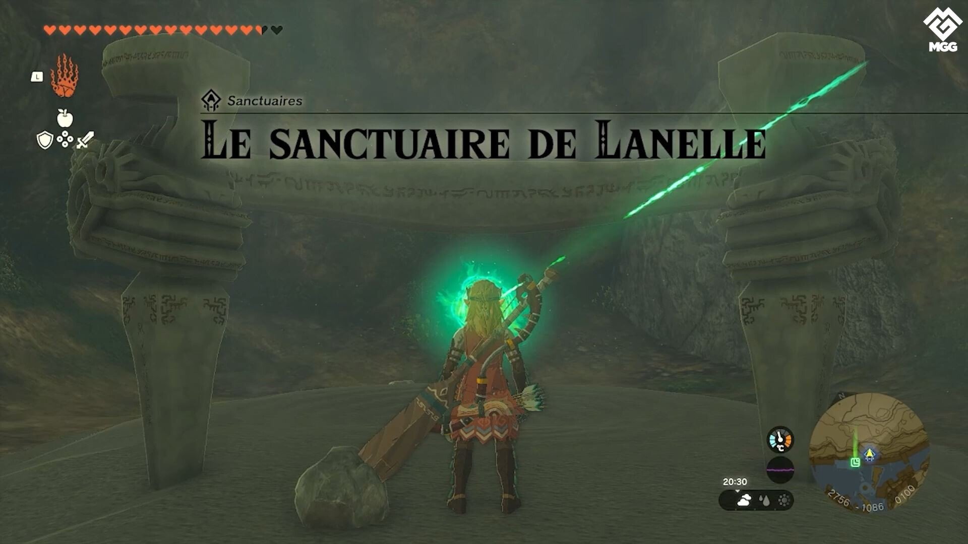 Le sanctuaire de Lanelle Zelda Tears of the Kingdom : Comment activer O ...