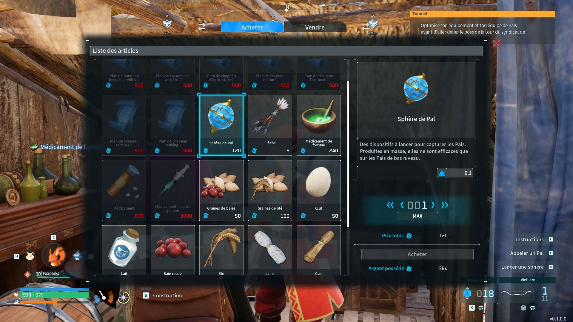 Sphère Palworld : Comment en obtenir facilement et quels sont les ...