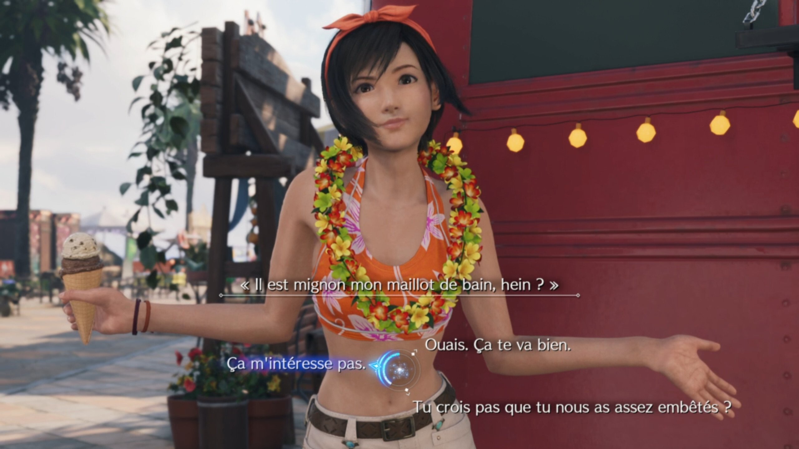 Affinité Costa Del Sol FF7 Rebirth : Yuffie, maillot de bain et meilleurs choix de dialogues au ...