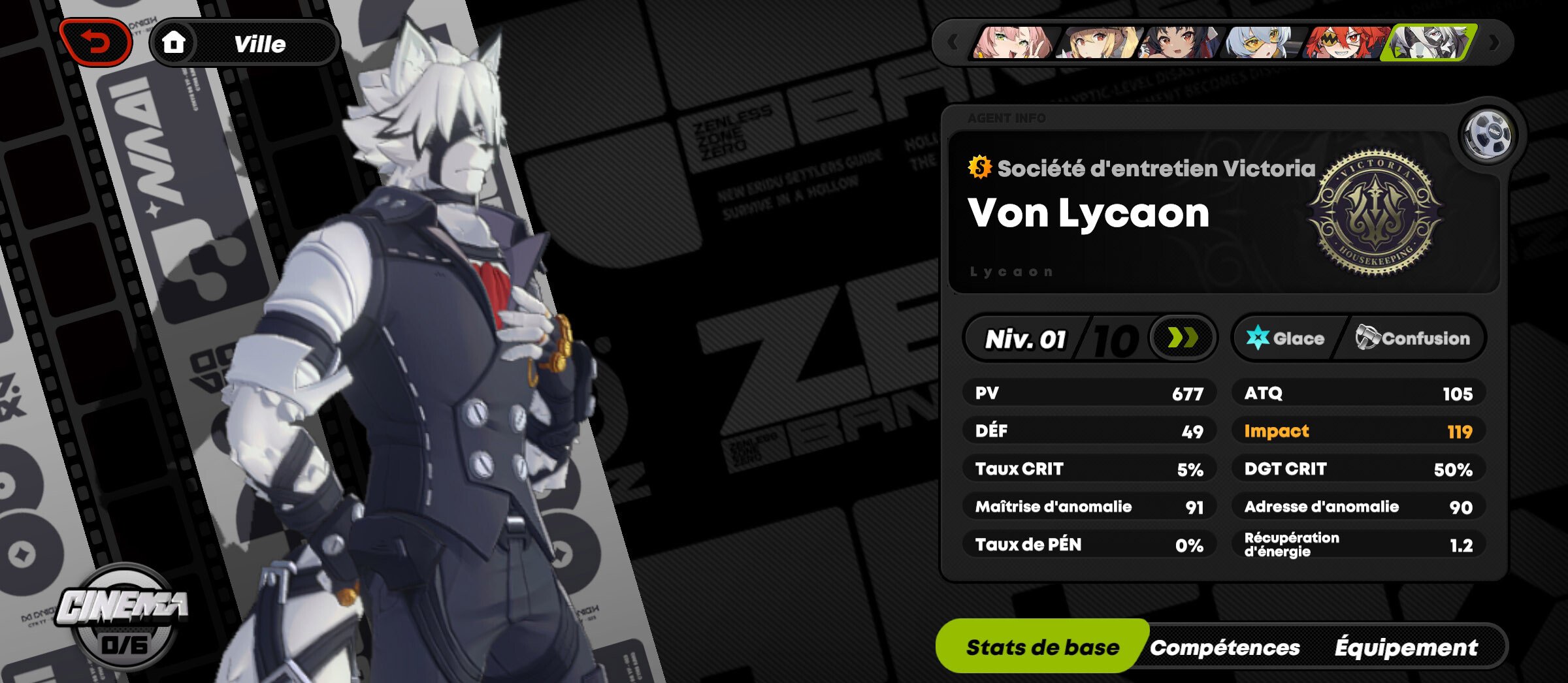 Lycaon Zenless Zone Zero : best build, Bangboo, disques, moteur ampli ...