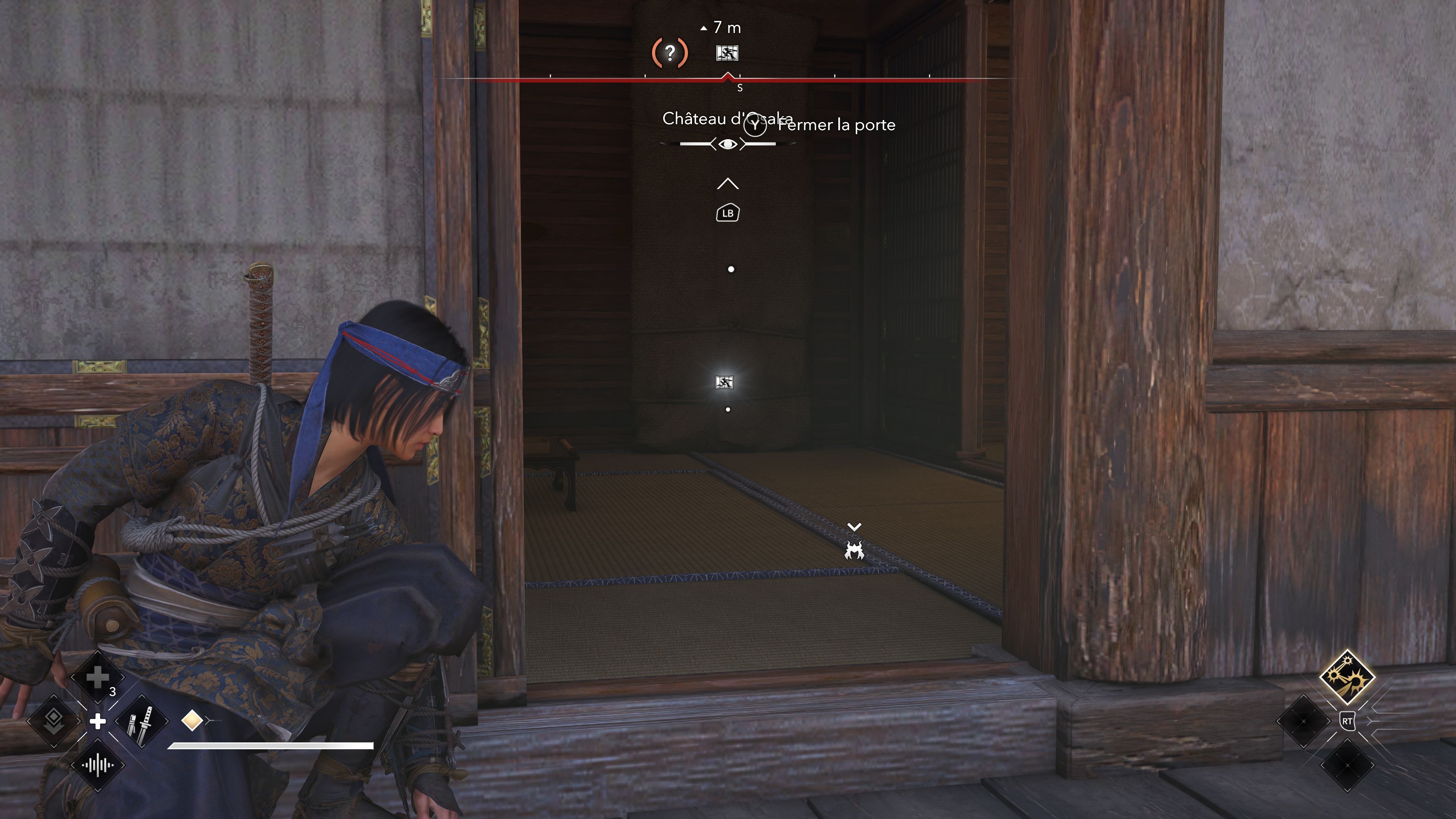 Château d'Osaka Assassin's Creed Shadows : Samourai Daisho, coffre ...