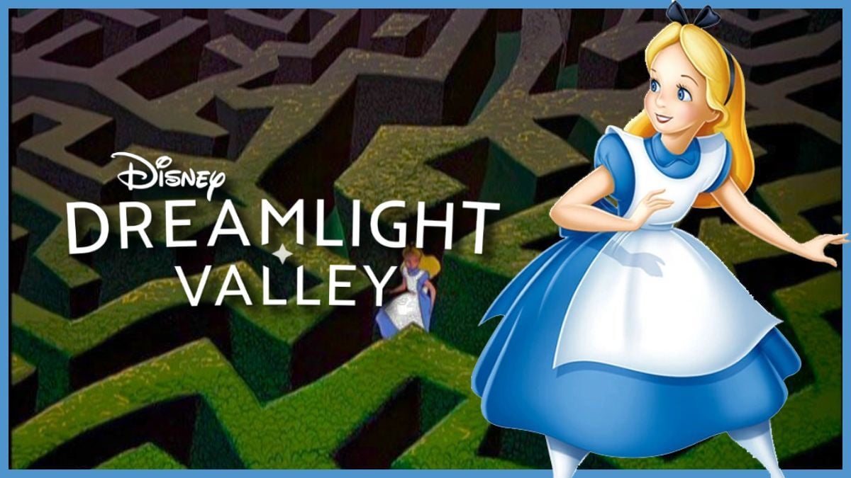 Alice Disney Dreamlight Valley : Verbe magique, lieu baigné de soleil ...