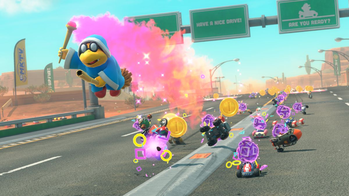 Kamek Mario Kart World : Ossek, Pico Condor, Bill Dozer... Tous les ...