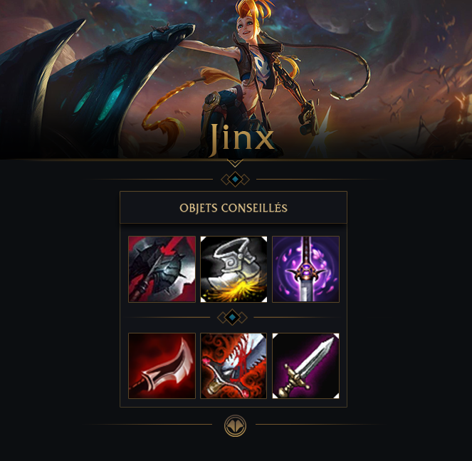 LoL Odyssée : Guide Jinx, objets & optimisations pour Extraction ...