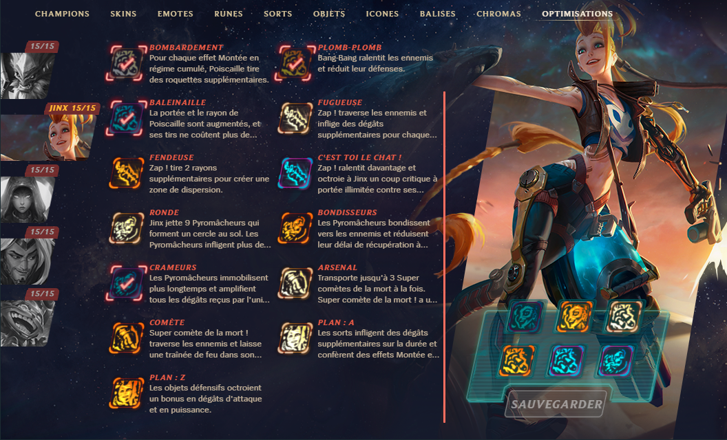 LoL Odyssée : Guide Jinx, objets & optimisations pour Extraction ...