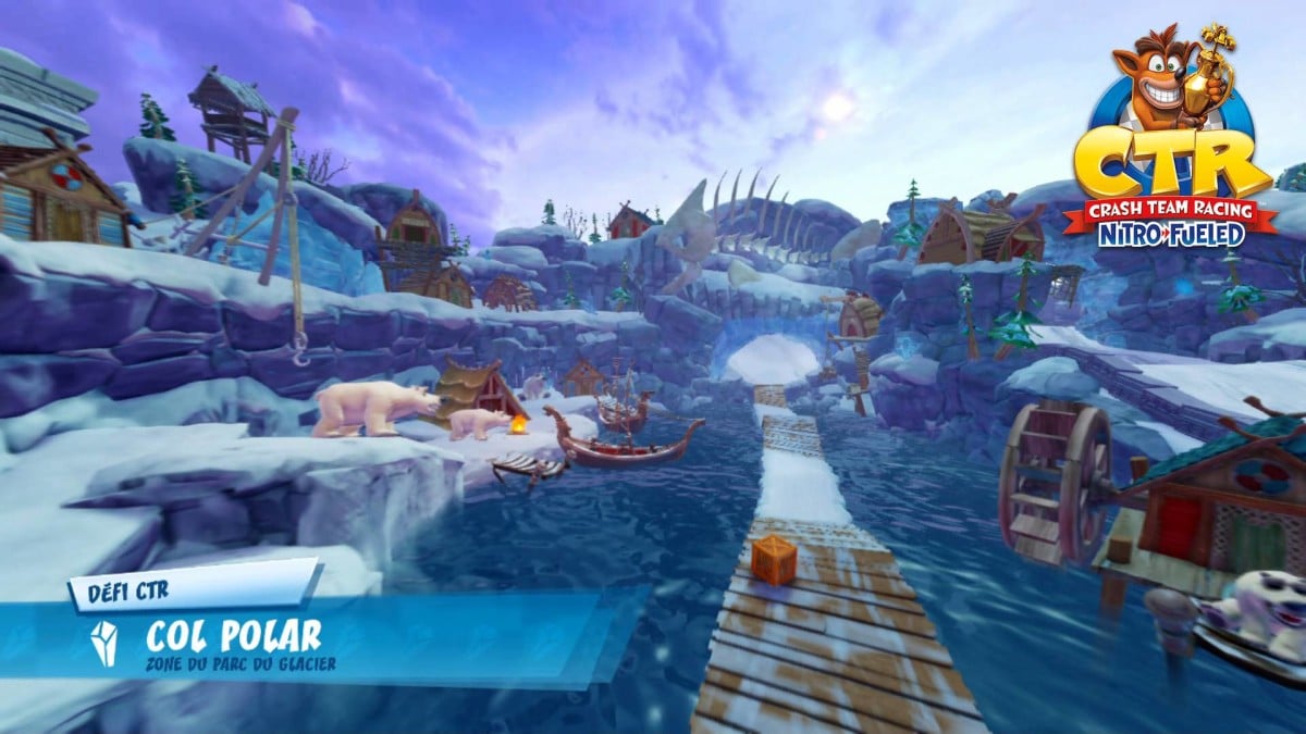 Défi lettres CTR - Col Polar : guide Crash Team Racing Nitro-Fueled ...