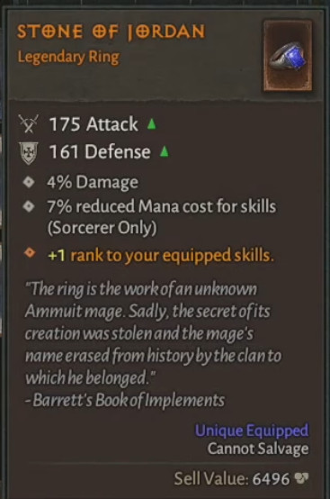 Diablo 4 : Liste des objets légendaires, legendary items - Millenium