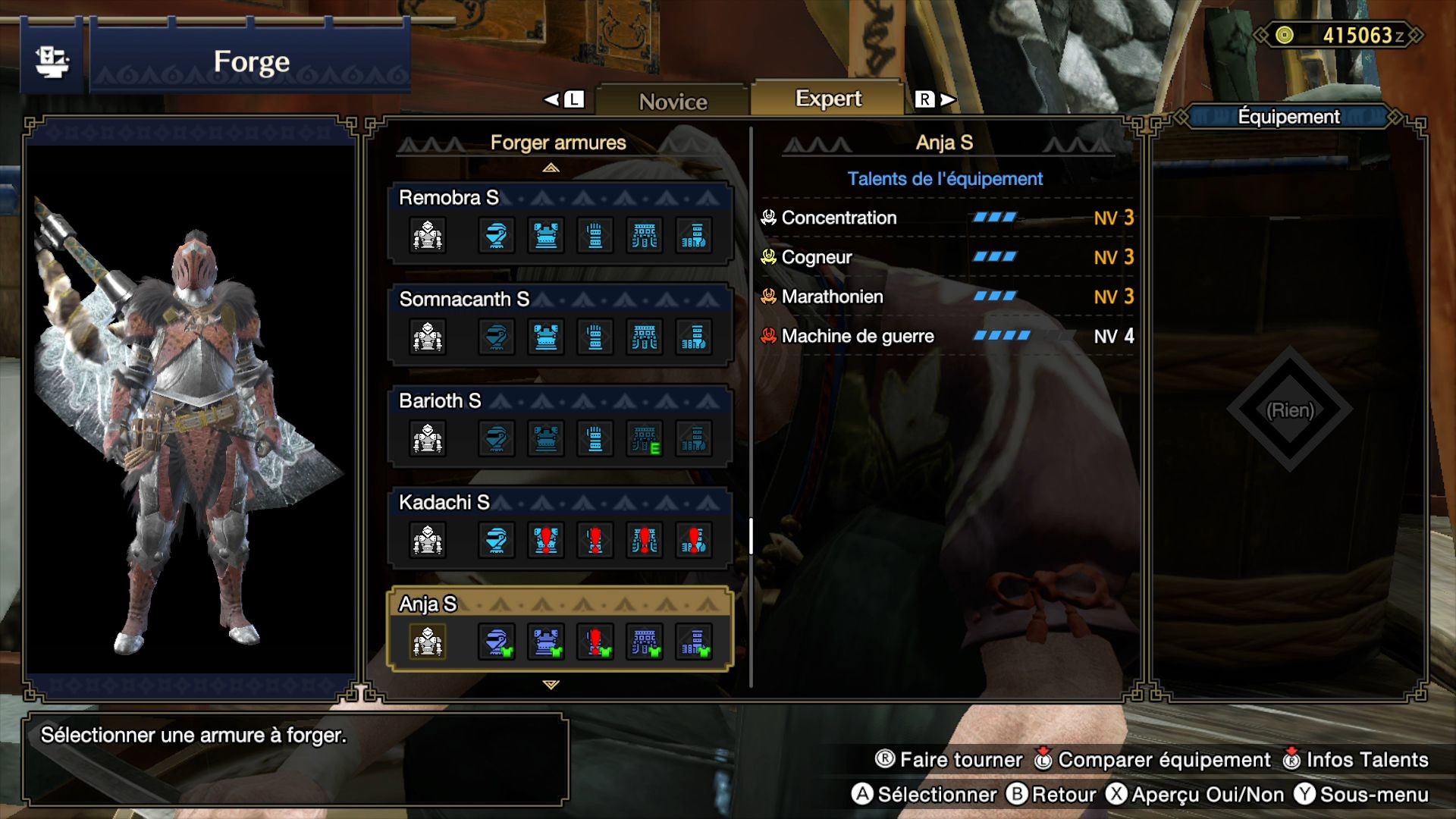 Matériaux & Équipement - Anjanath Monster Hunter Rise : Comment le ...