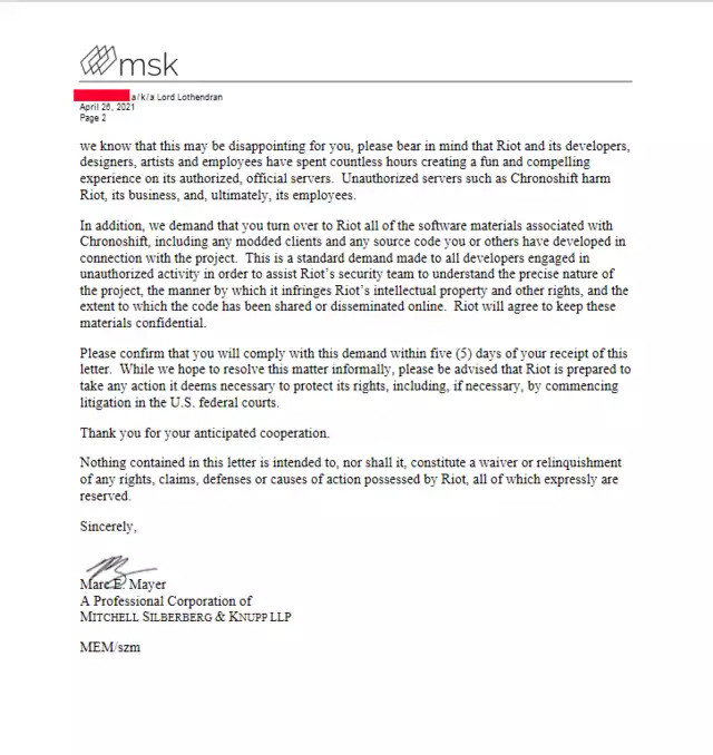 LoL : Riot Games met un terme au projet Chronoshift - Millenium