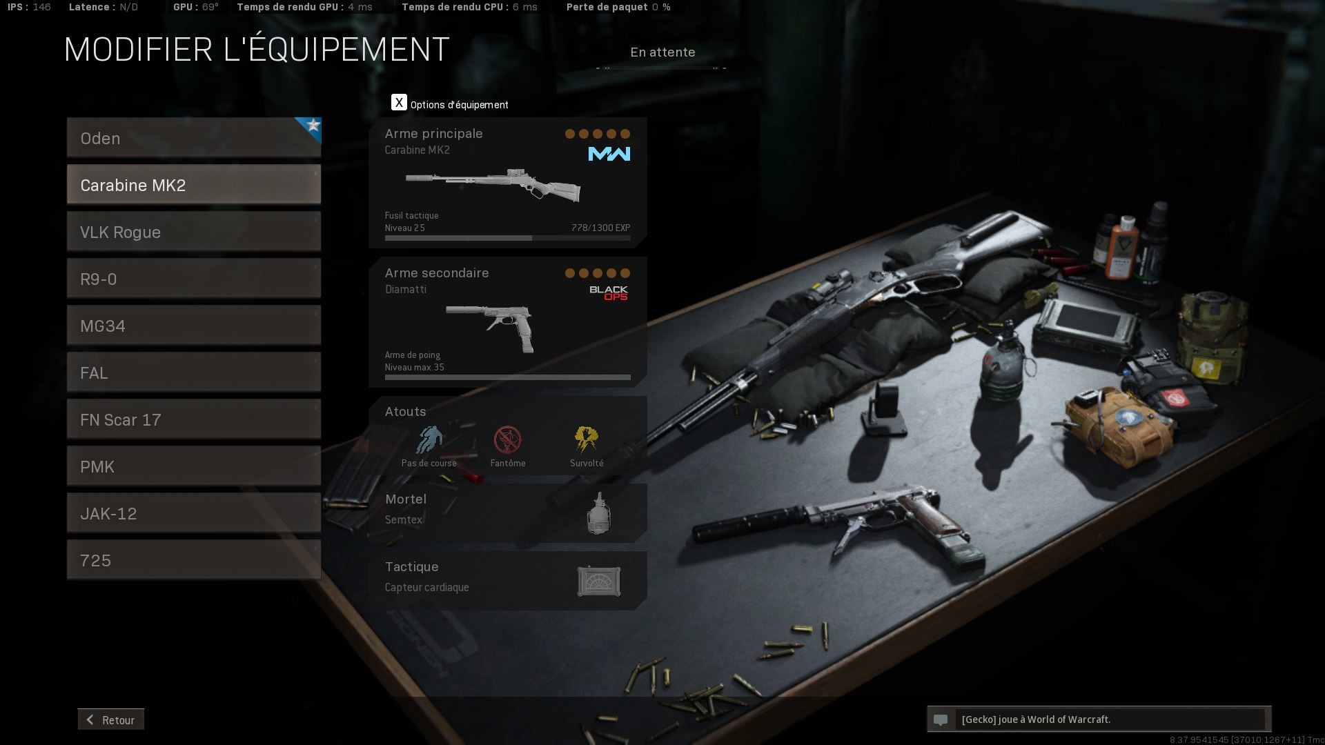 Quelle est la meilleure classe pour la Carabine MK2 sur Warzone ...