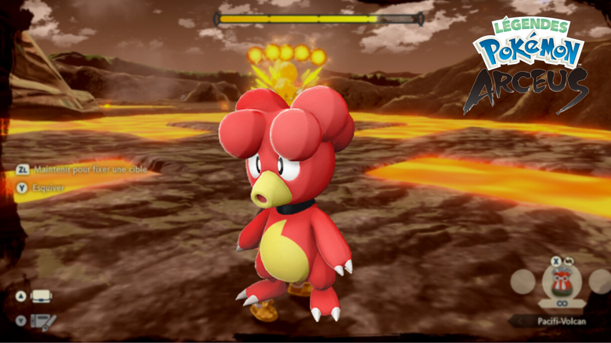 Magby Pokémon Arceus : Où trouver le bébé Magmar sur la carte ? - Millenium