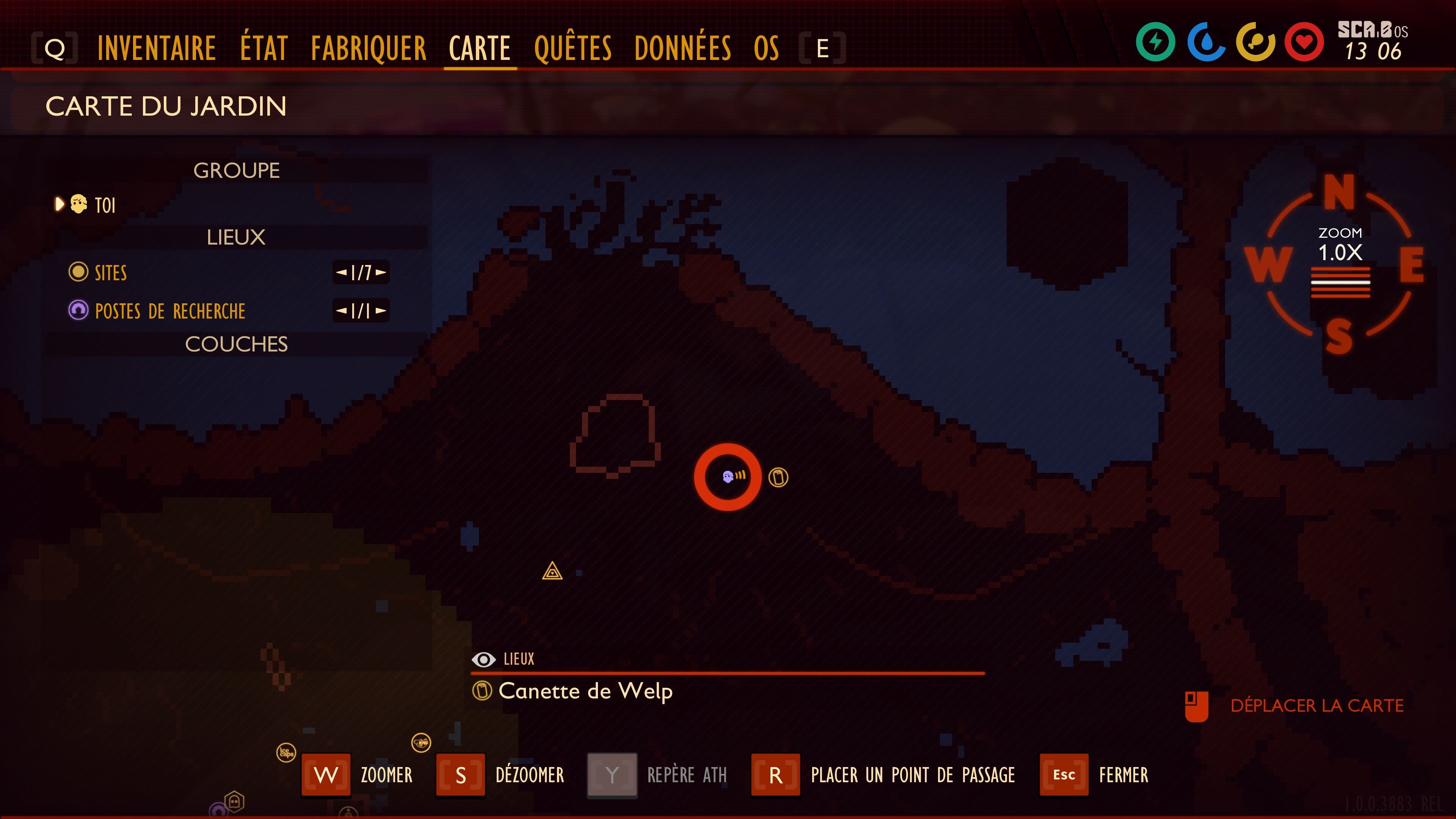 Puces de BURG.L Grounded : Liste et position - Millenium