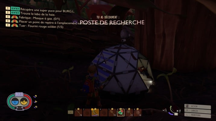 Poste de recherche Grounded : Liste et position des scanners - Millenium